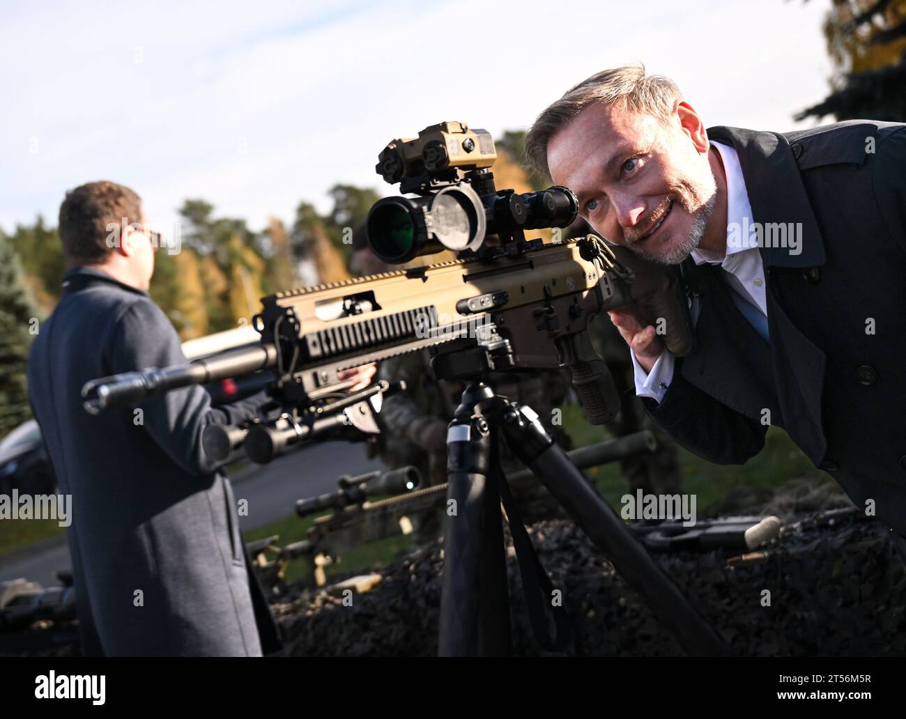 Rukla, Lithuania. 03rd Nov, 2023. Christian Lindner (FDP), Federal ...