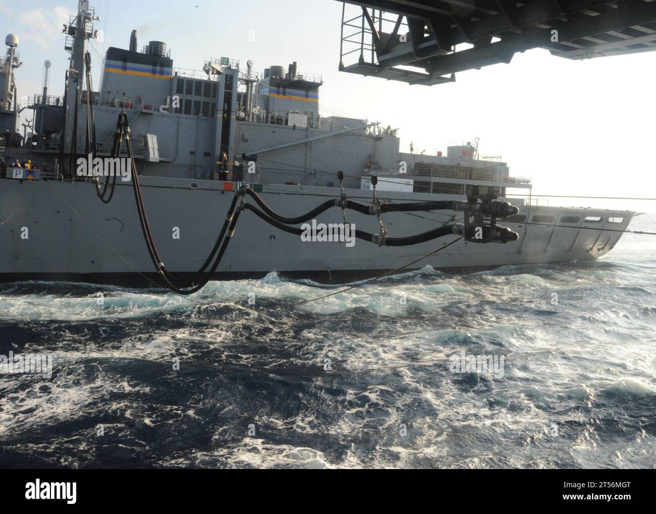 Underway Replenishment, USNS Arctic (T-AOE 8), USS Enterprise (CVN 65 ...