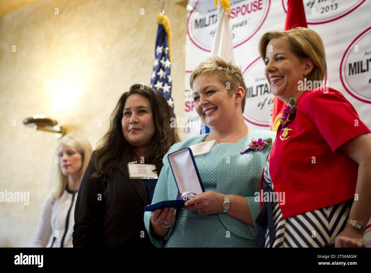U.S. Navy, US Navy spouse of the year, USN, VCNO Stock Photo - Alamy
