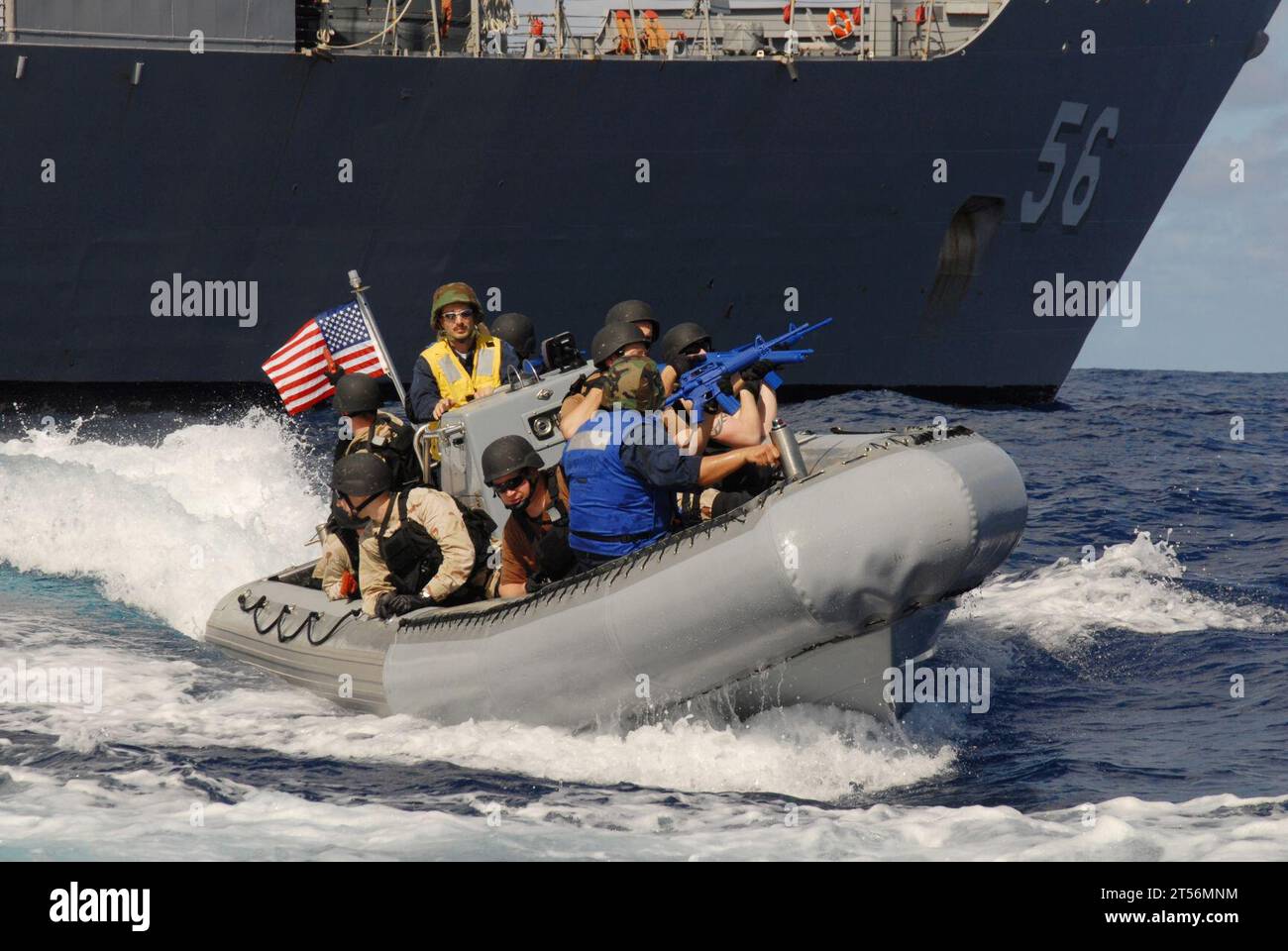 United States Navy USS Bainbridge DDG 96 Destroyer Class Neptune Stock ...