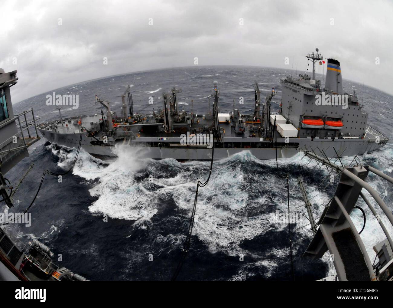 UNREP, USNS Patuxent (T-AO 201), USS Dwight D. Eisenhower (CVN 69 Stock ...