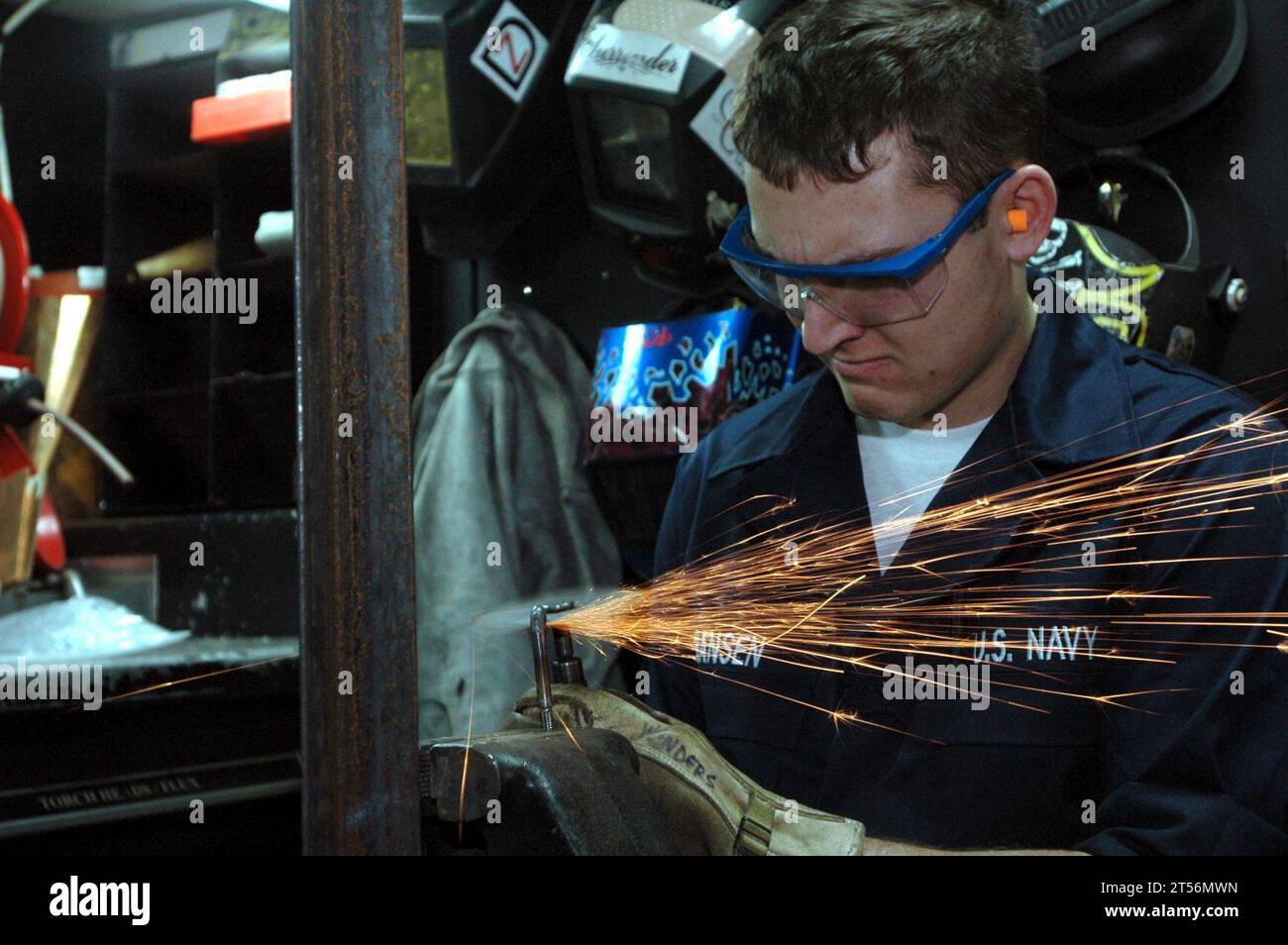 US Navy people at work Stock Photo - Alamy
