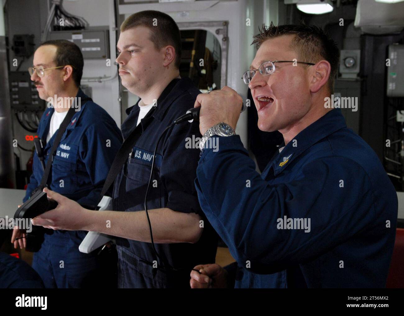 US Navy people at work Stock Photo - Alamy