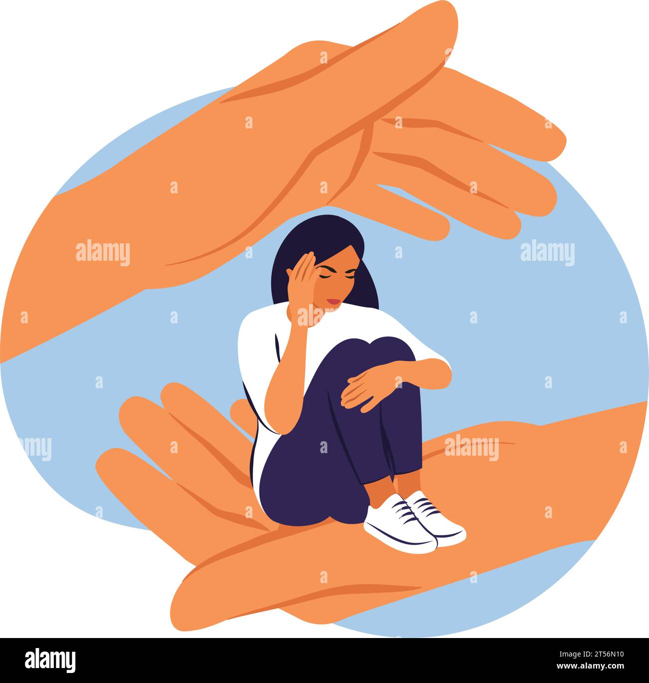 Patient counselor Stock Vector Images - Alamy