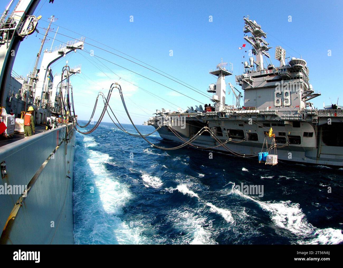 Carrier Air Wing Seven (CVW-7), fast combat support ship USNS Arctic (T ...