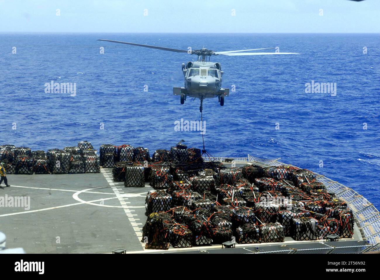 Blackjacks, cargo, fast combat support ship USNS Rainier (T-AOE-7 ...