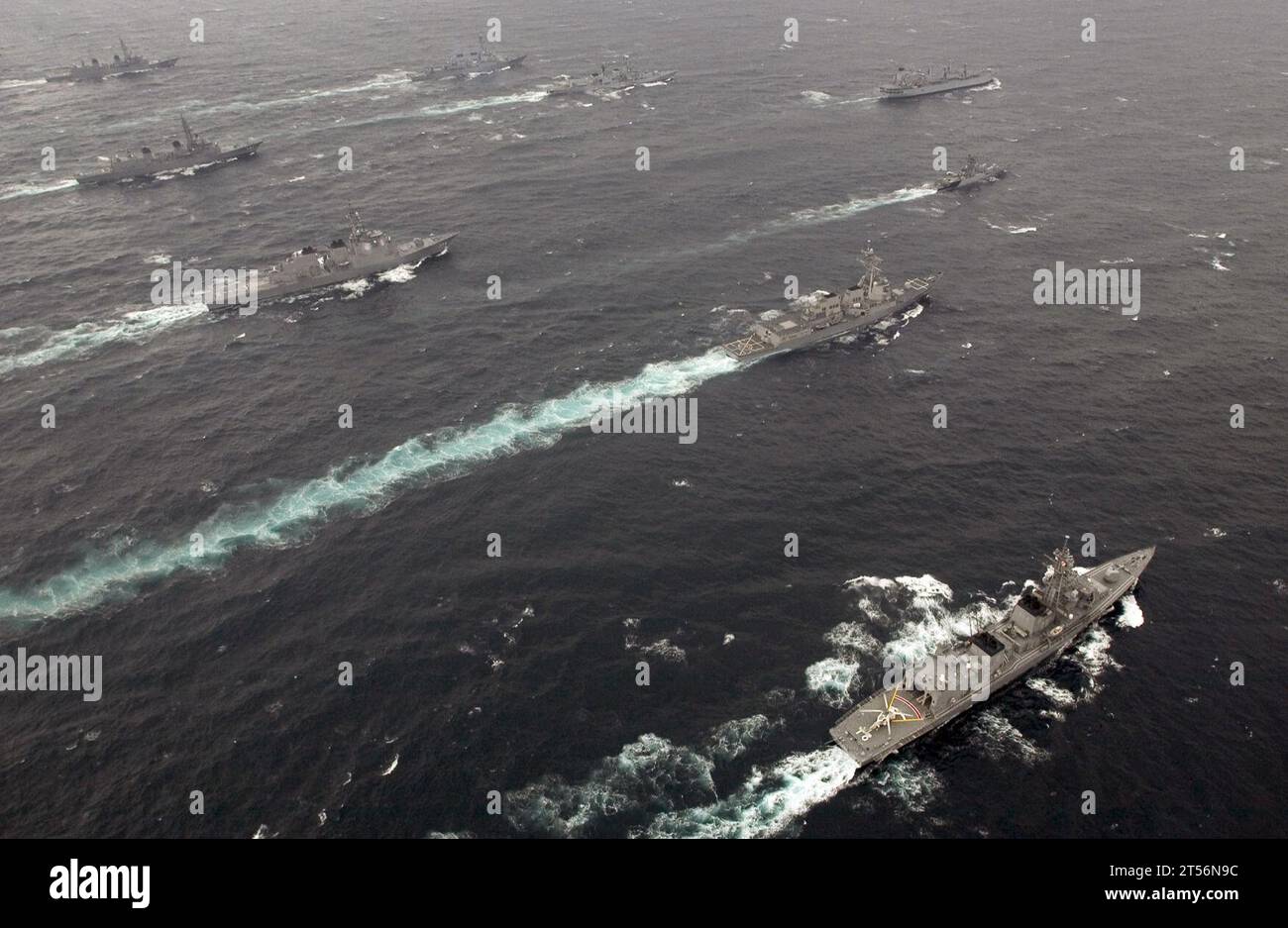 Arleigh Burke class guided-missile destroyer USS John S. McCain (DDG 56 ...