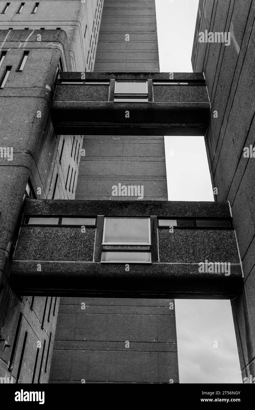Trellick Tower, a Grade II* listed tower block in North Kensington ...
