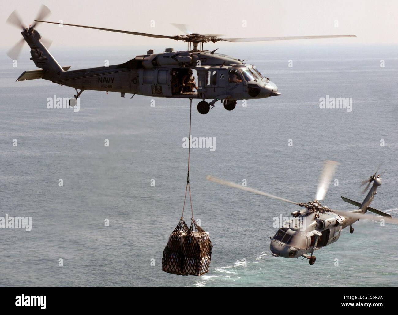 cargo, Carrier Air Wing (CVW) 3, flight deck, Helicopter Sea Combat ...