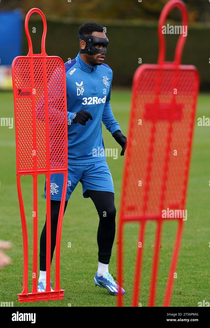 Rangers' Danilo during a training session at the Rangers Training ...