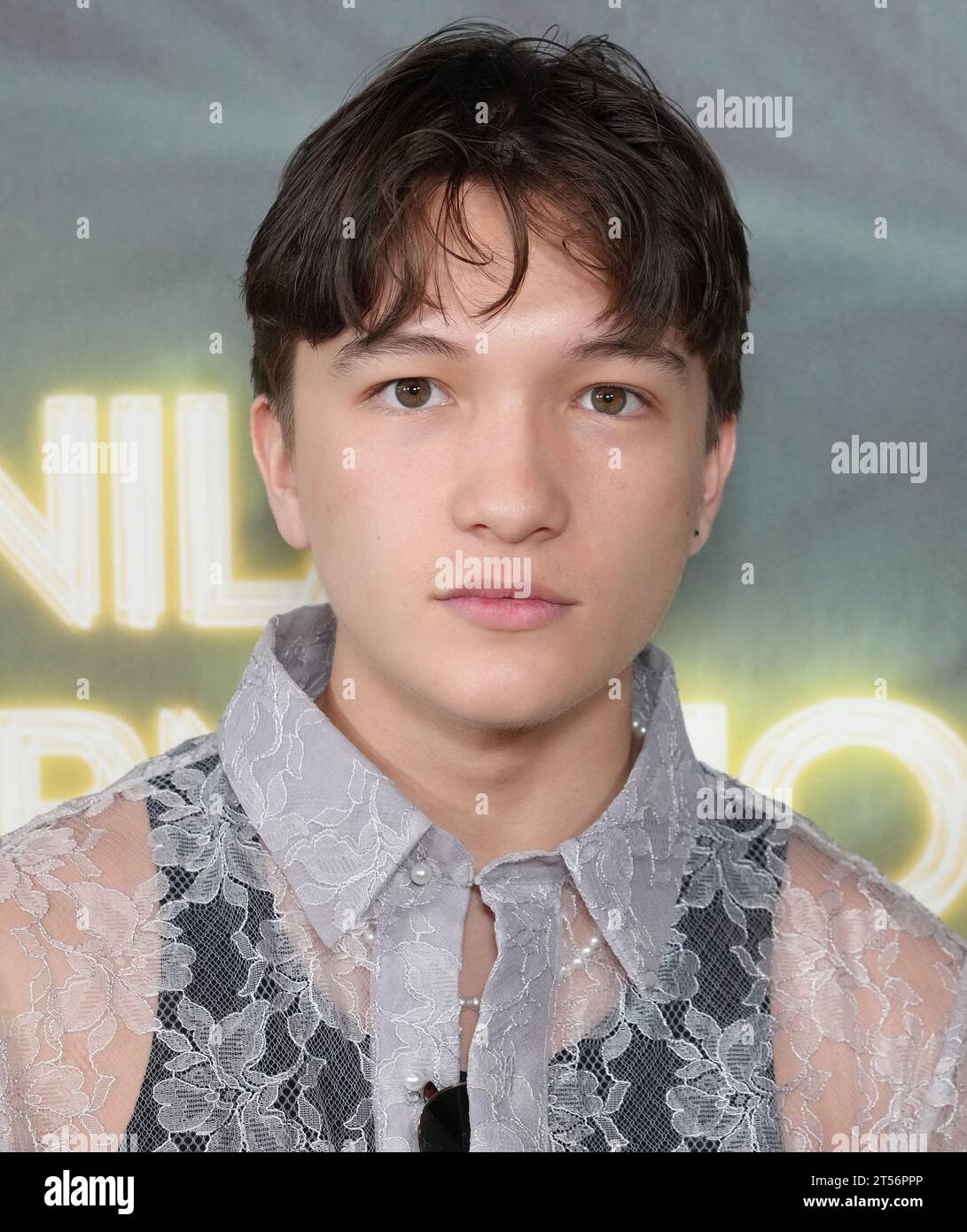 Los Angeles, USA. 02nd Nov, 2023. Teo Briones arrives at the 2023 ...