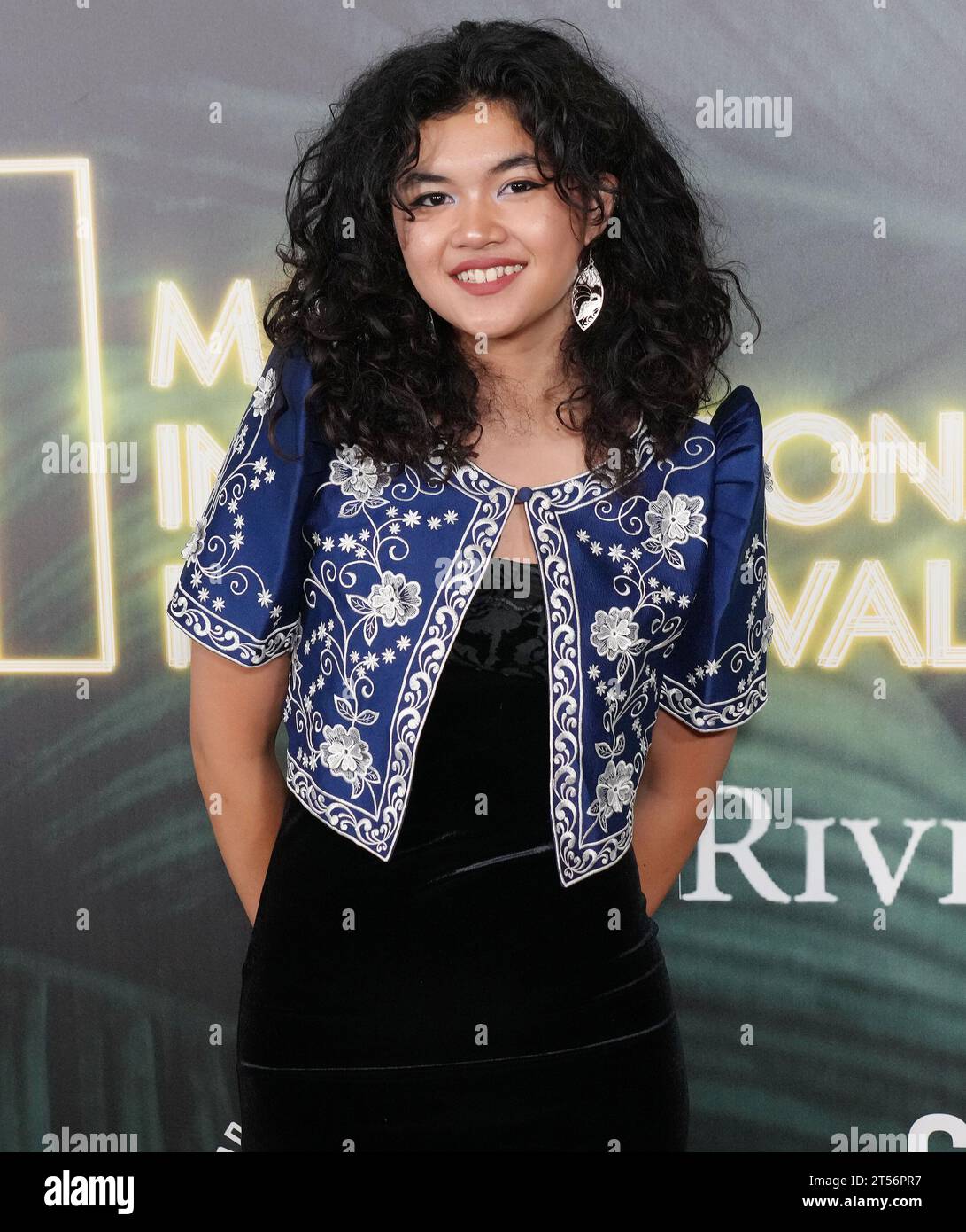 Los Angeles, USA. 02nd Nov, 2023. Sam Morelos arrives at the 2023 ...