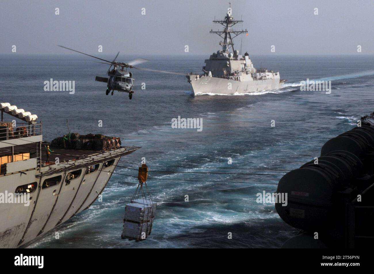 destroyer, helicopter, Helicopter Sea Combat Squadron 23, helo, HSC-23 ...