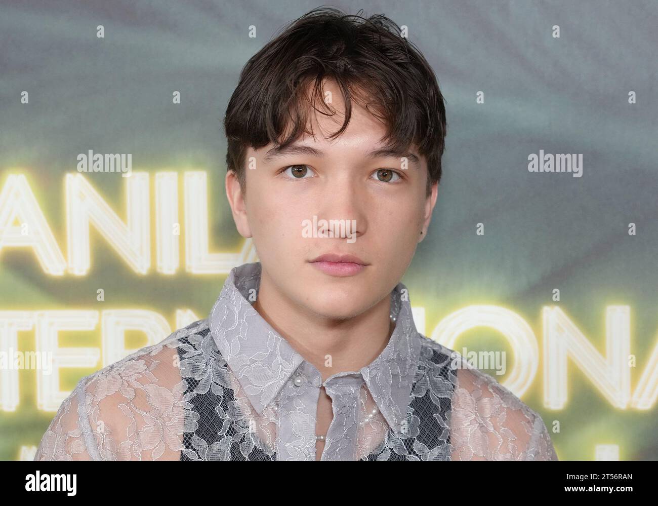 Los Angeles, USA. 02nd Nov, 2023. Teo Briones arrives at the 2023 ...