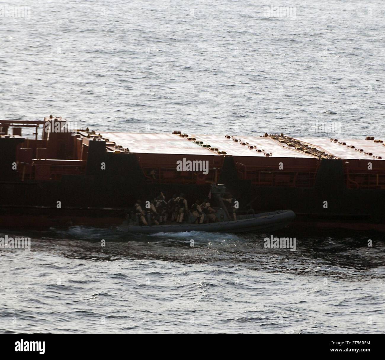 15th Marine Expeditionary Unit, amphibious transport dock ship, board ...