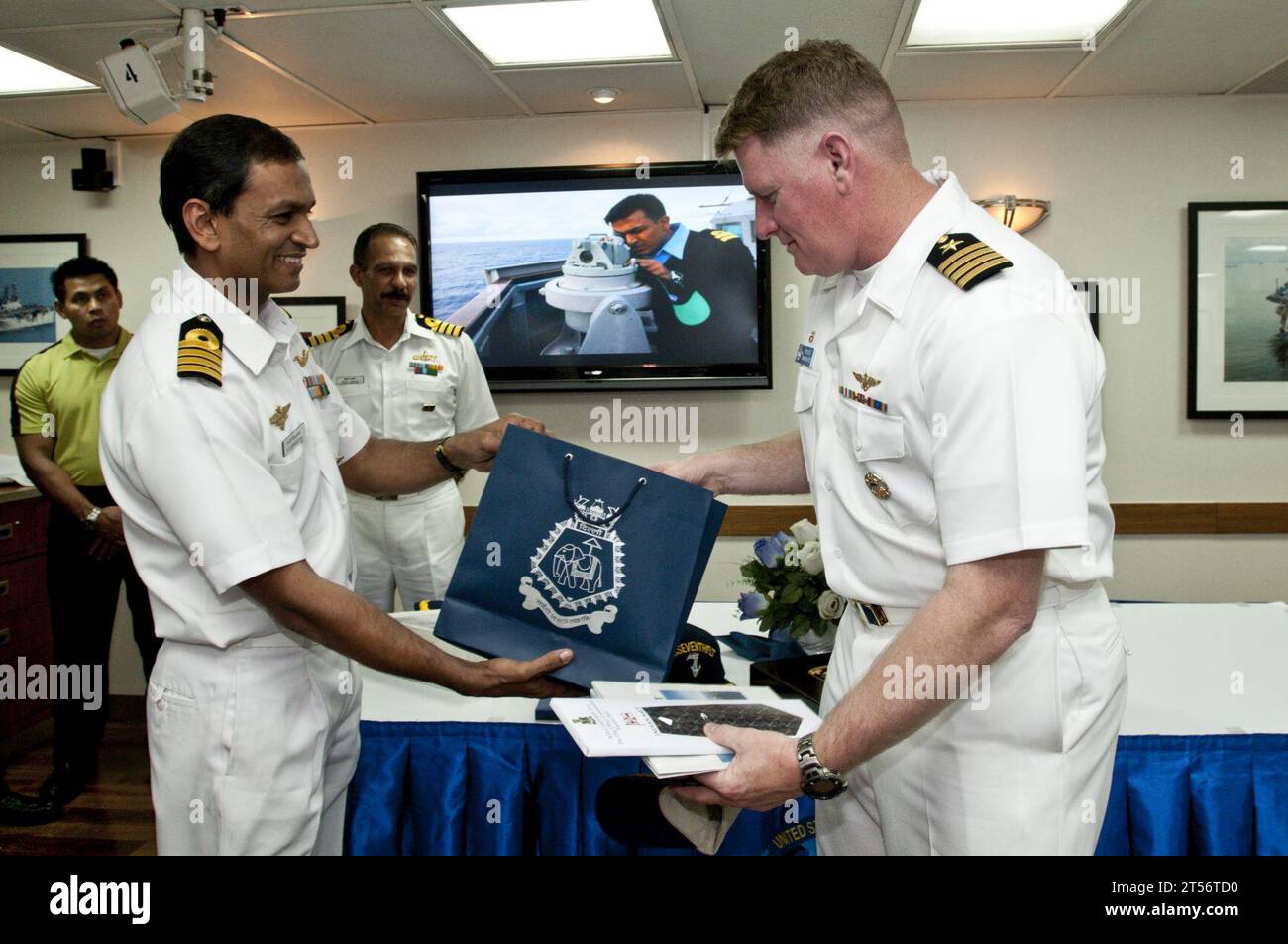 US Navy people at work Stock Photo - Alamy