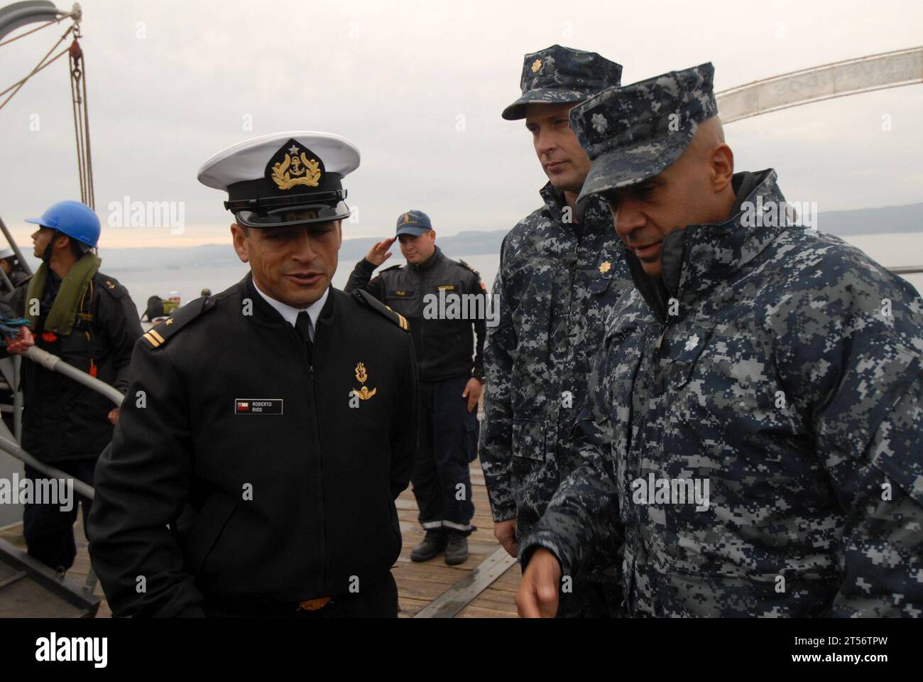 US Navy people at work Stock Photo - Alamy