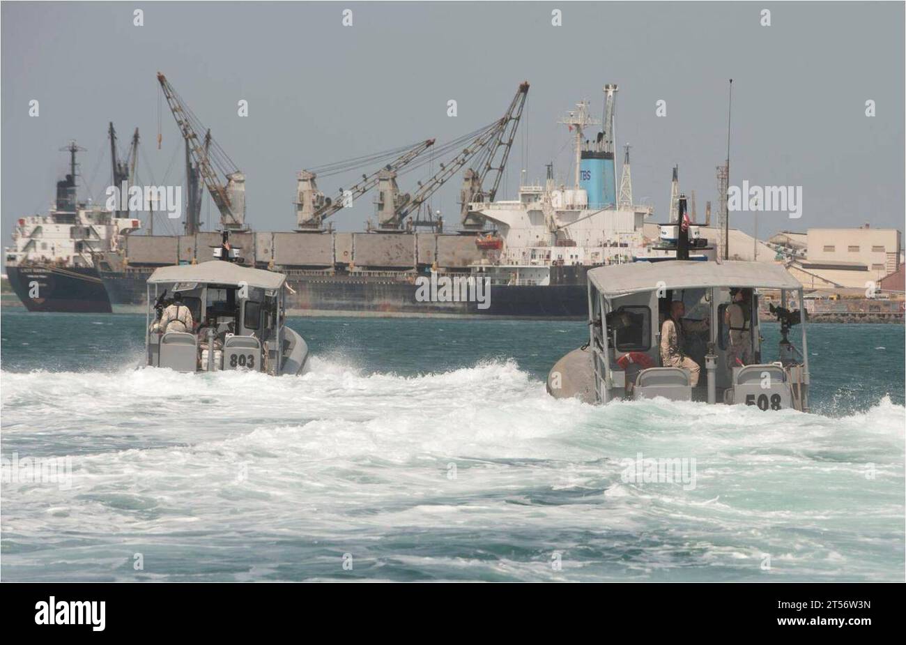 US Navy 110906VK137-203 Sailors from the Maritime Expeditionary ...