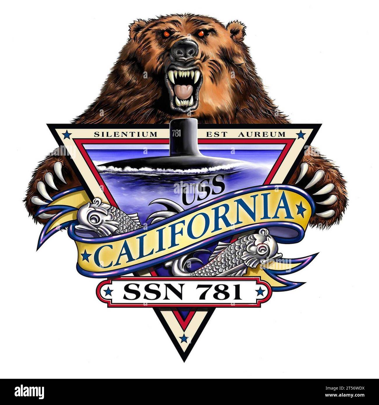 US Navy 111026ZZ999-001 The official logo of the Virginia-class attack ...