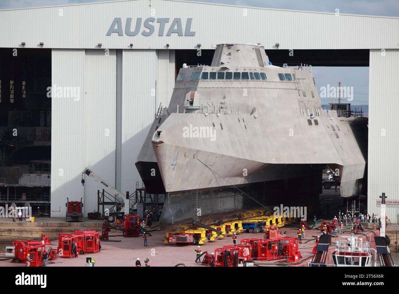 US Navy 120109ZZ999-002 The littoral combat ship Pre-Commissioning Unit ...