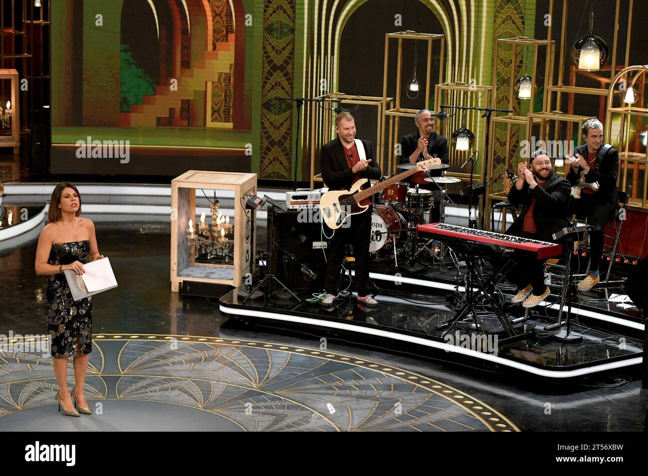 Milan, Italy. 05th May, 2022. Milan, TV broadcast "Splendida cornice ...