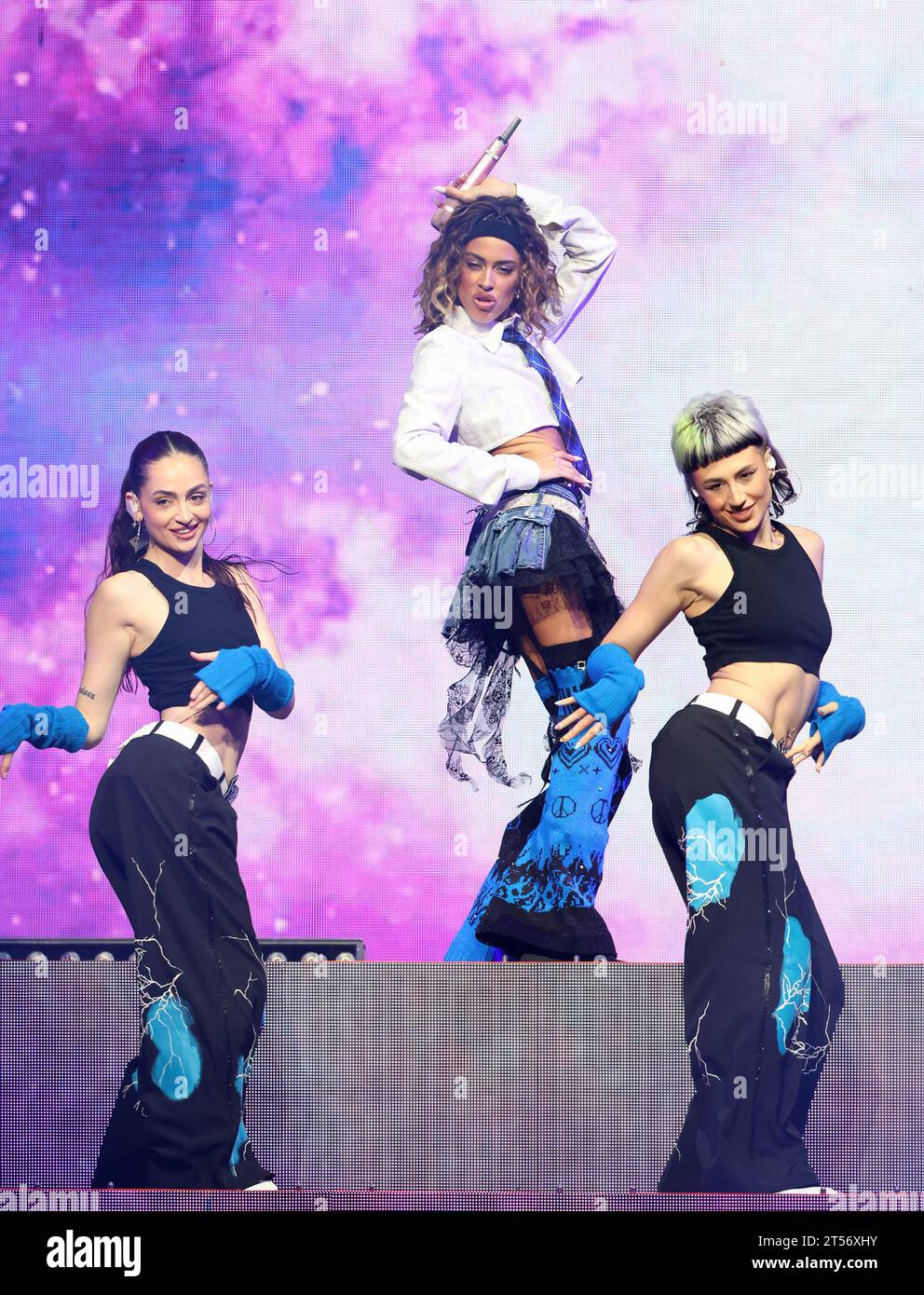 MIAMI, FLORIDA - NOVEMBER 2: Tini performs during her "Tini Tour 2023 ...