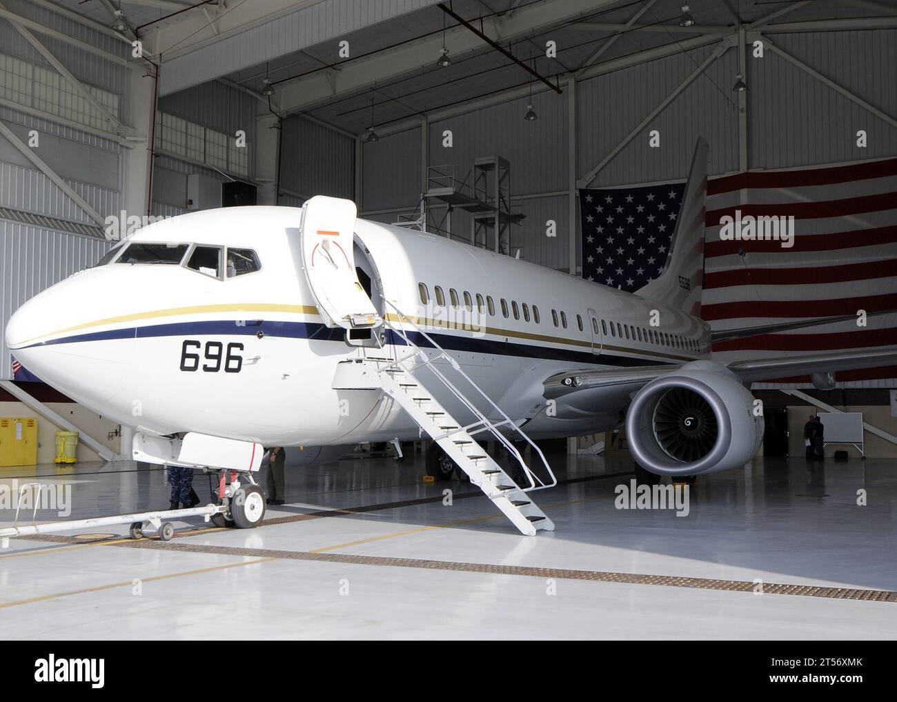 US Navy A C-40 Clipper assigned to Fleet Logistics Support Squadron (VR ...