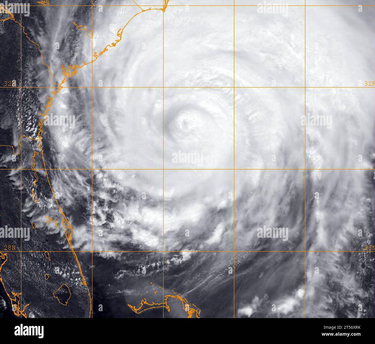 US Navy A GOES-13 infrared satellite image provided by the U.S. Naval ...