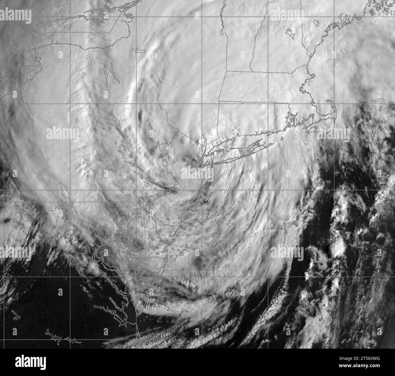 US Navy A GOES-13 infrared satellite image provided by the U.S. Naval ...