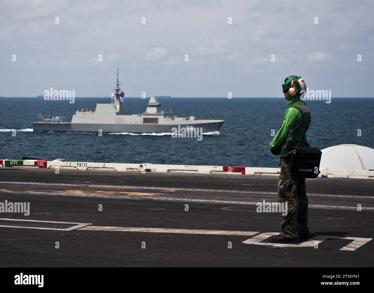 US Navy A Sailor from Helicopter Maritime Strike Squadron (HSM) 71 ...