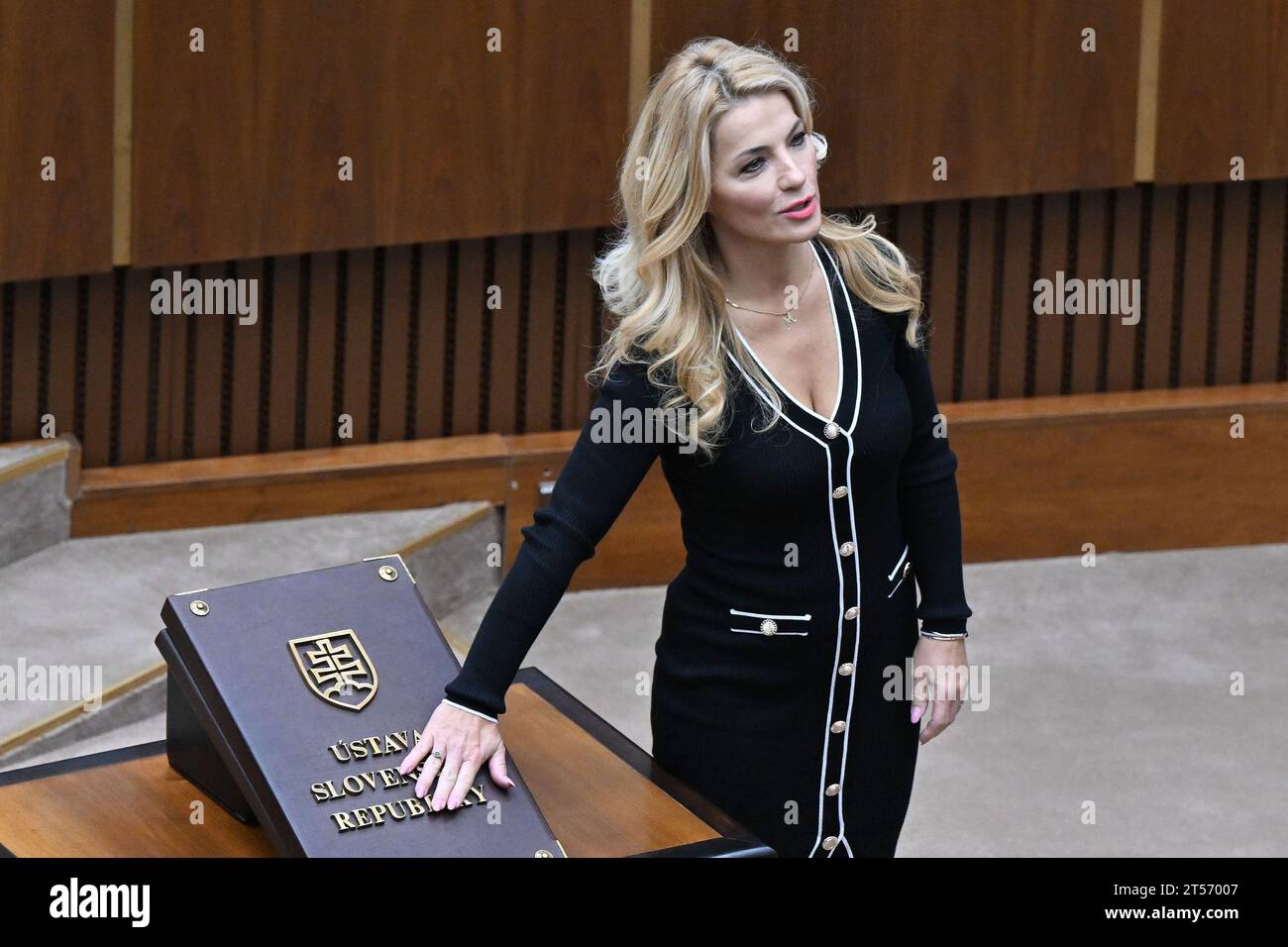 Slovak Member of Parliament Martina Simkovicova (pictured) and newly ...