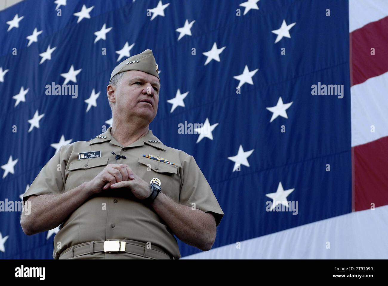US Navy Adm. Gary Roughead, Chief Stock Photo - Alamy
