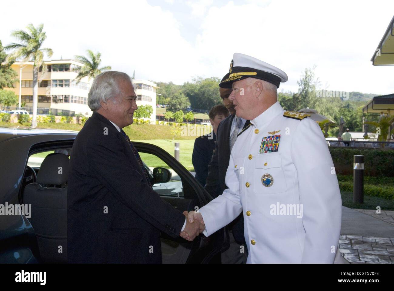 US Navy Adm. Timothy J. Keating, commander of U.S. Pacific Command ...