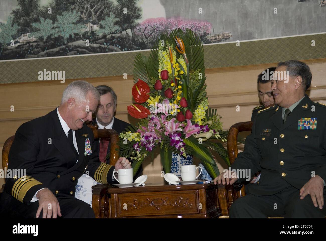 US Navy Adm. Timothy J. Keating, commander of U.S. Pacific Command and ...
