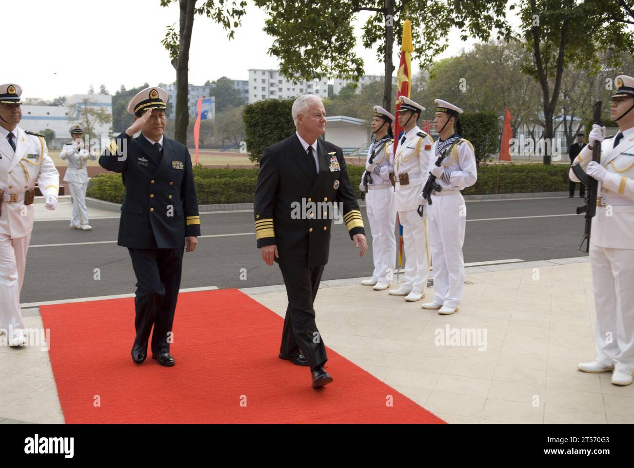 US Navy Adm. Timothy J. Keating, commander of U.S. Pacific Command ...