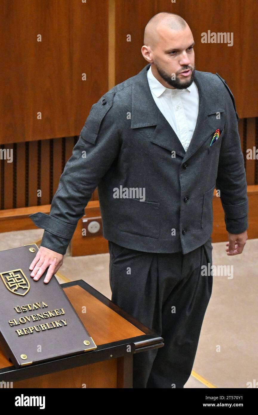 Slovak Member of Parliament Michal Sabo (pictured) and newly-Elected ...