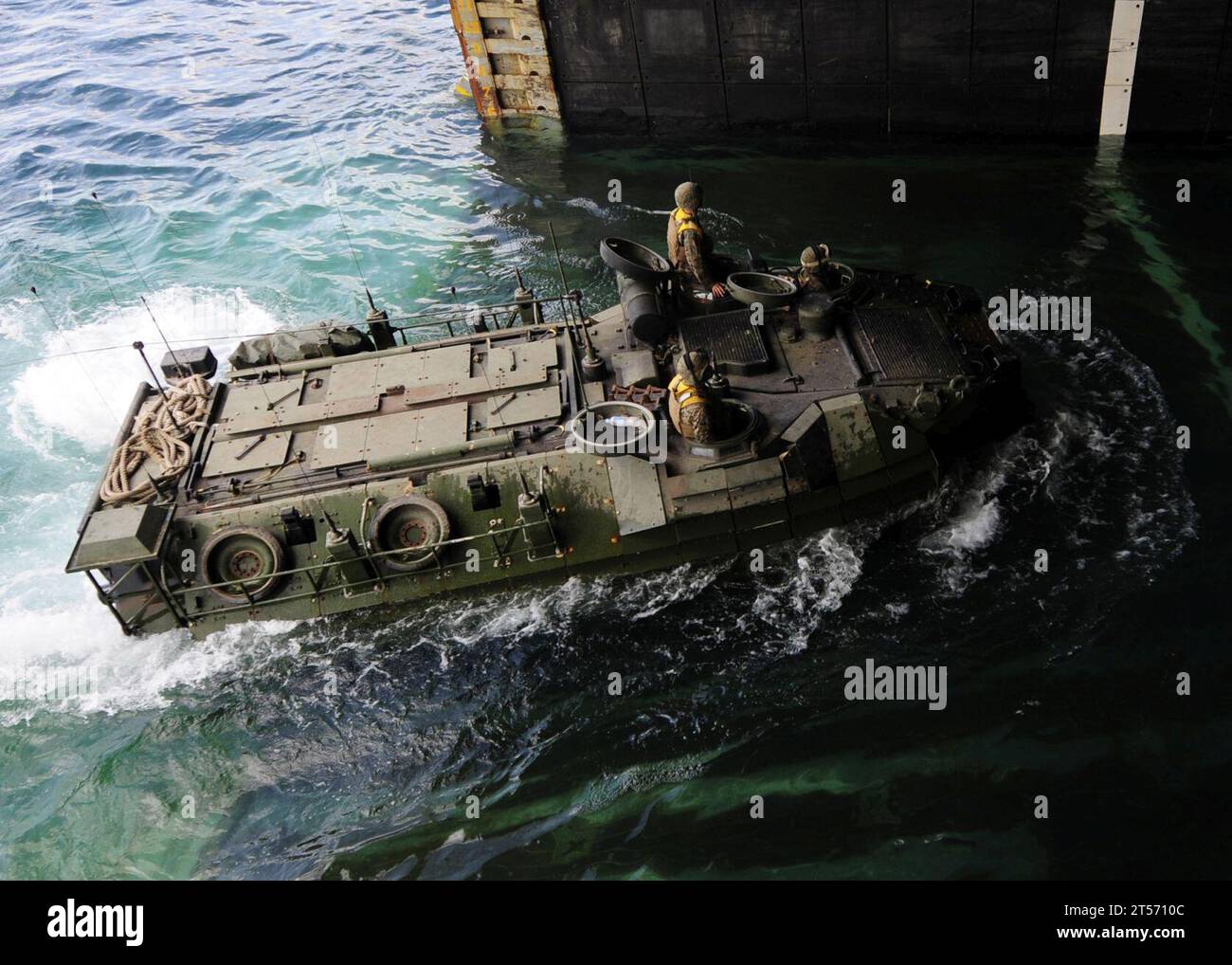 US Navy An amphibious assault vehicle assigned to the 31st Marine ...