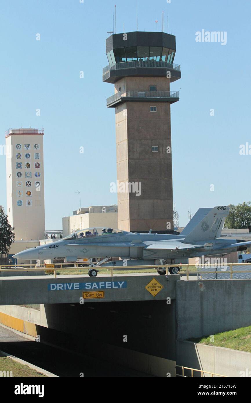 US Navy An F18 Super Hornet taxis to the runway at Naval Air Station ...