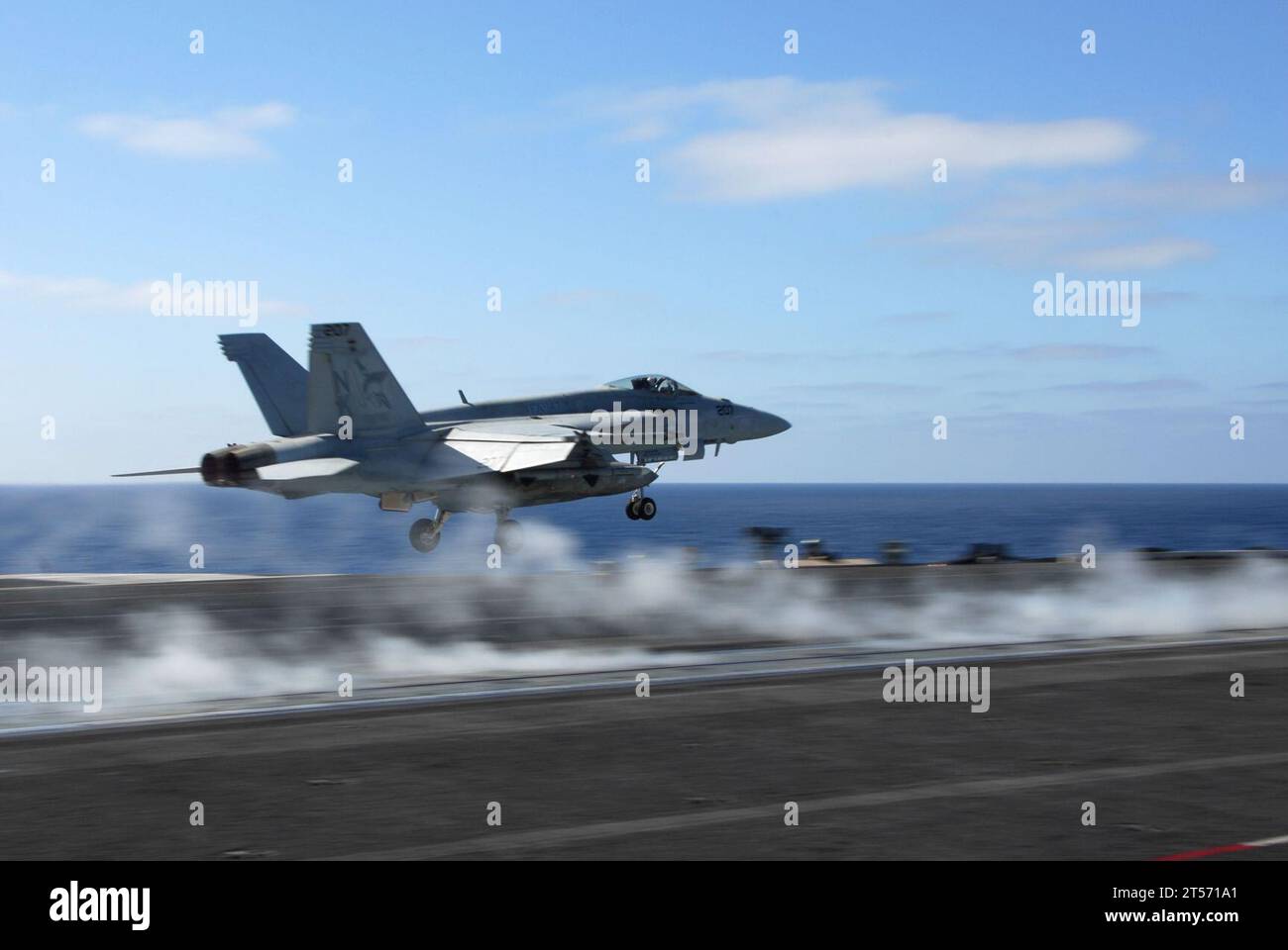 US Navy An F18E Super Hornet assigned to the Argonauts of Strike ...