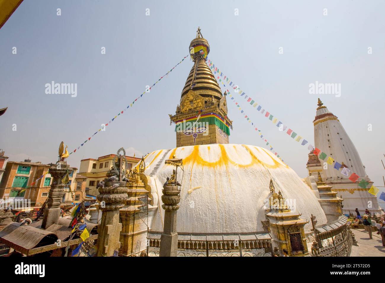 BOUDHANATH STUPA KATHMANDU NEPAL Stock Photo - Alamy