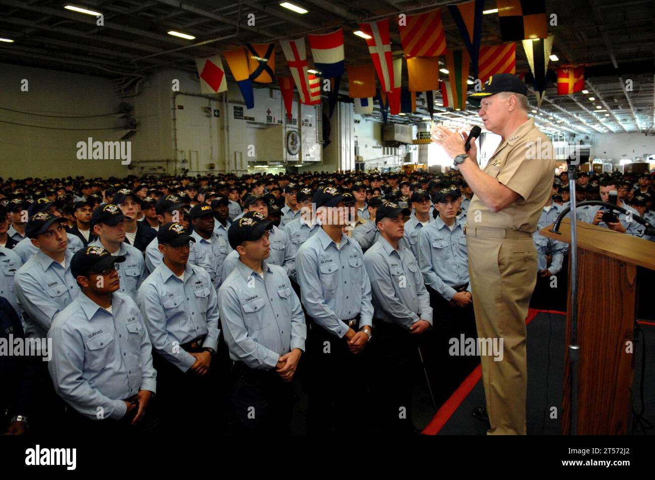 US Navy Chief Stock Photo - Alamy