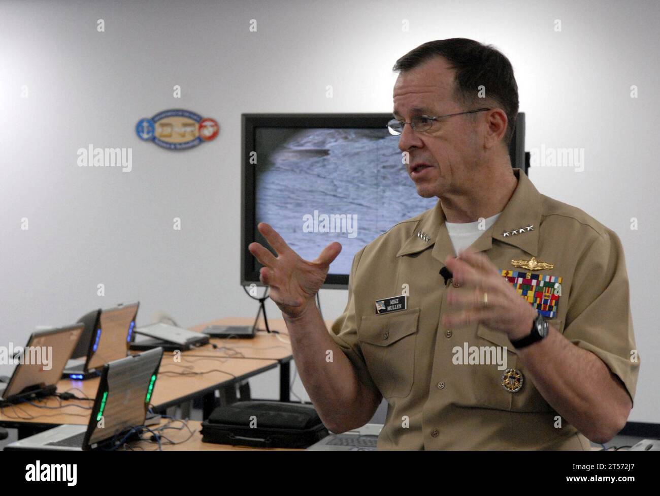 US Navy Chairman Stock Photo - Alamy
