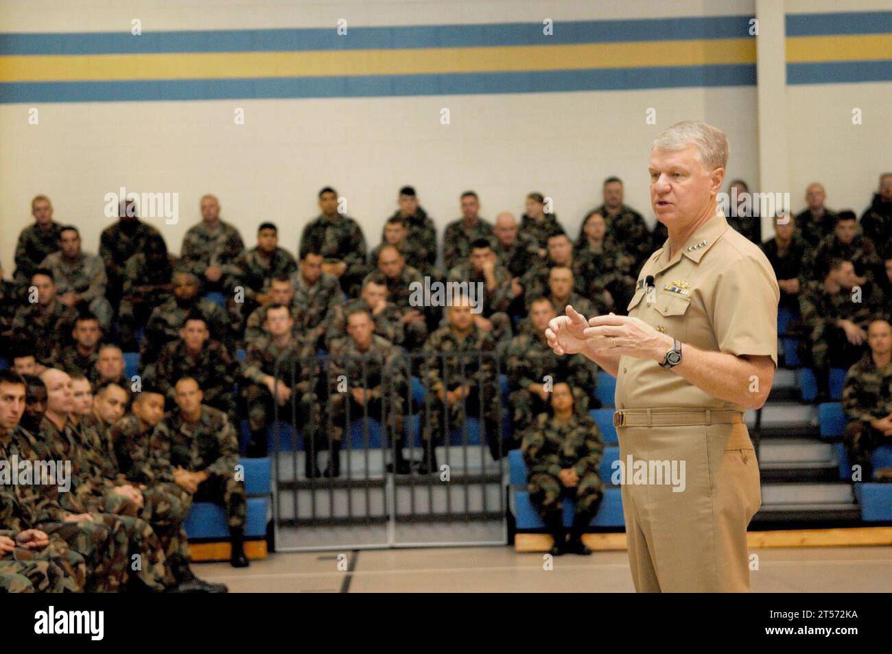 US Navy Chief Stock Photo - Alamy
