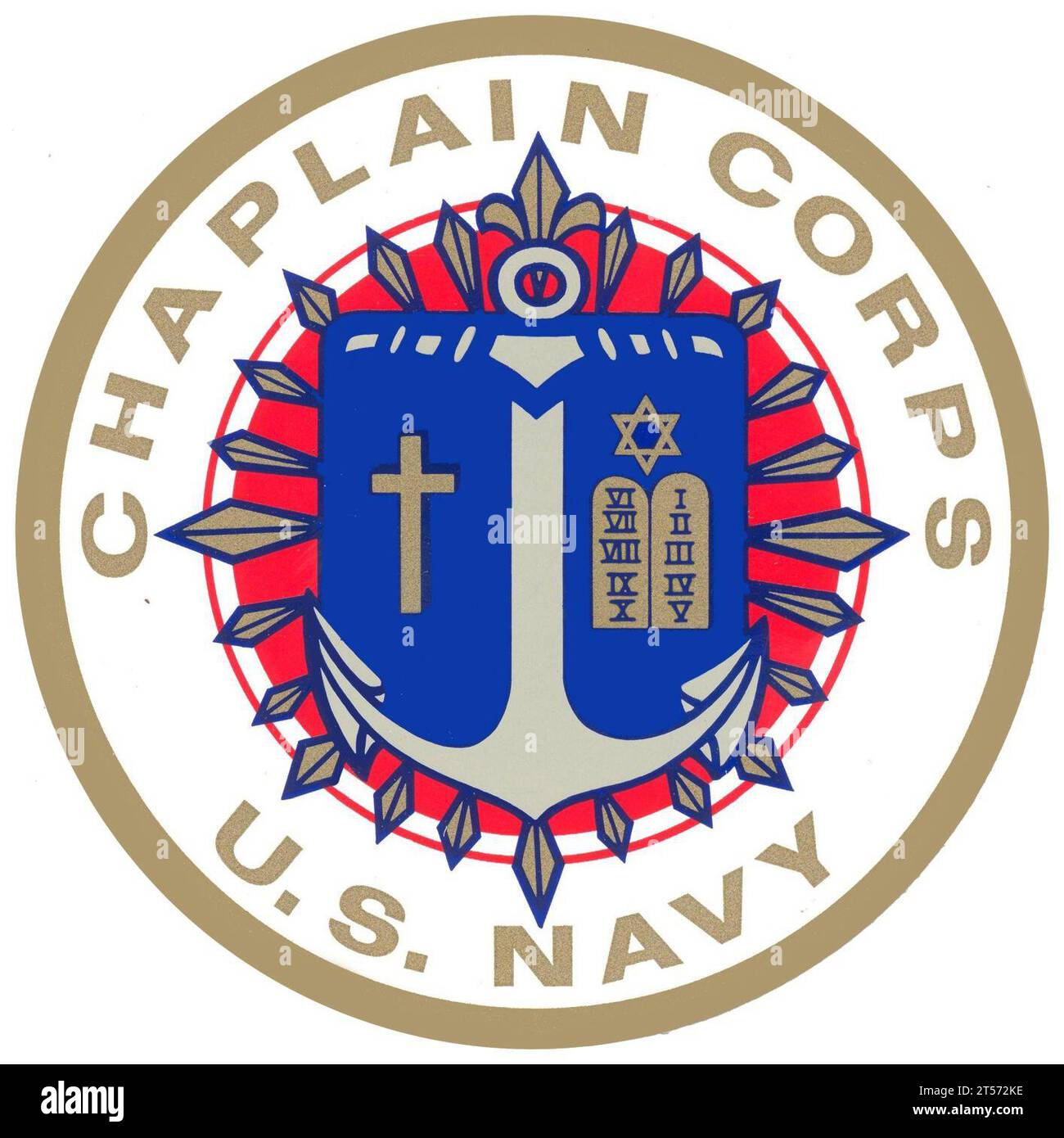 US Navy Chaplain Corps Seal 1962.jpg Stock Photo - Alamy