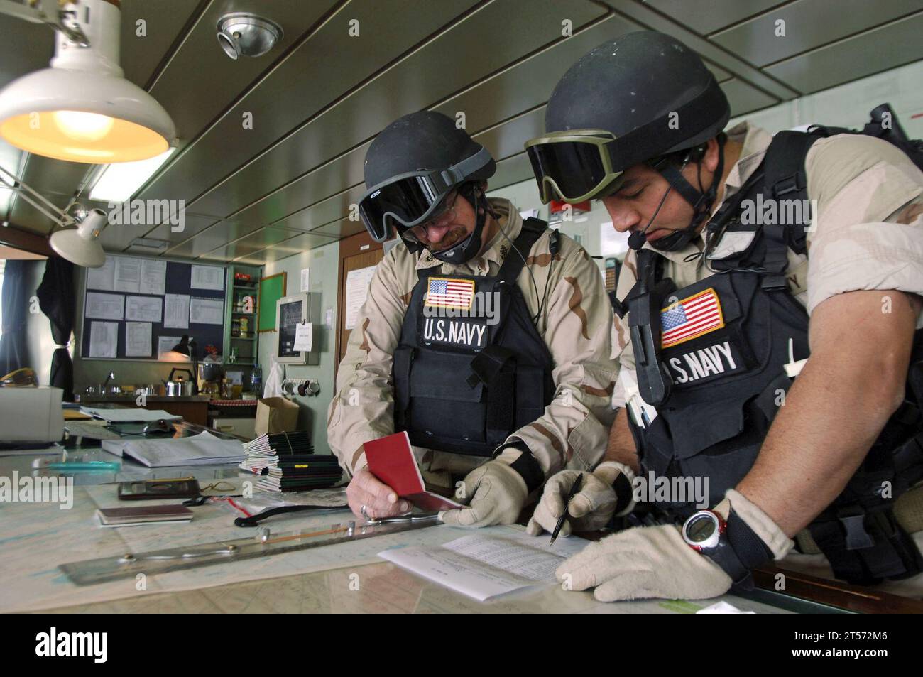 US Navy Chief Stock Photo - Alamy