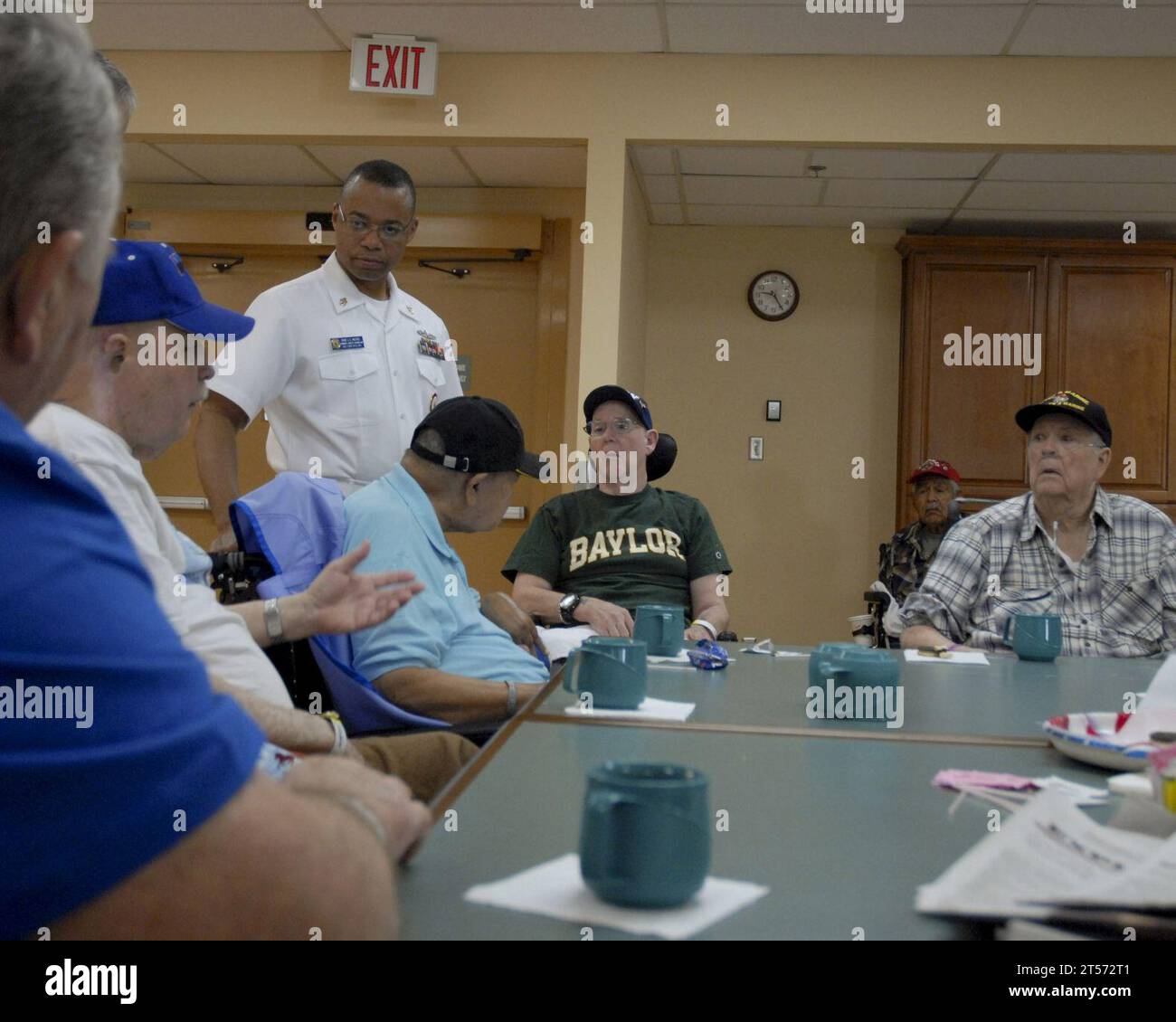 US Navy Chief Stock Photo - Alamy