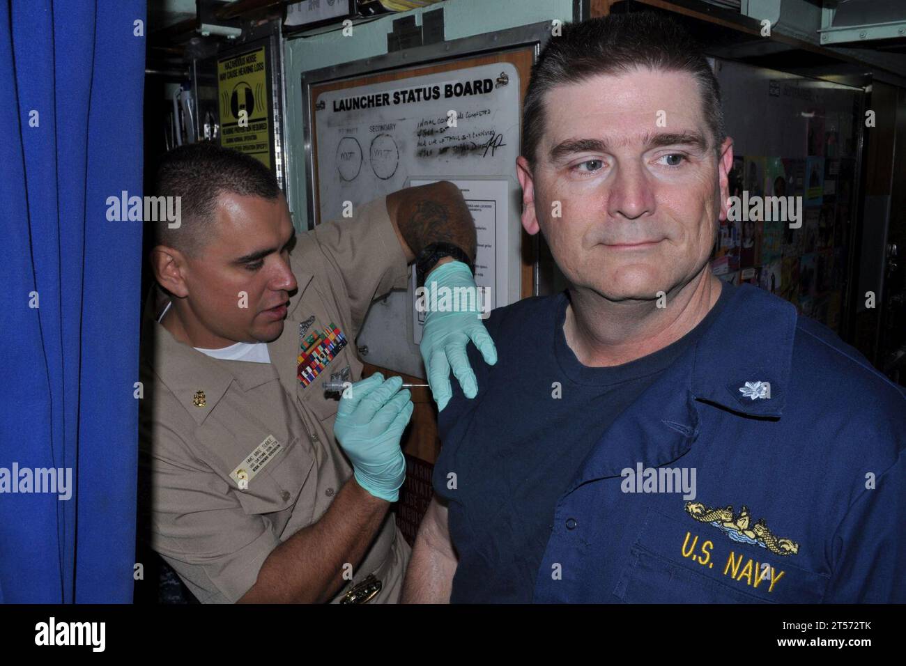 US Navy Chief Stock Photo - Alamy