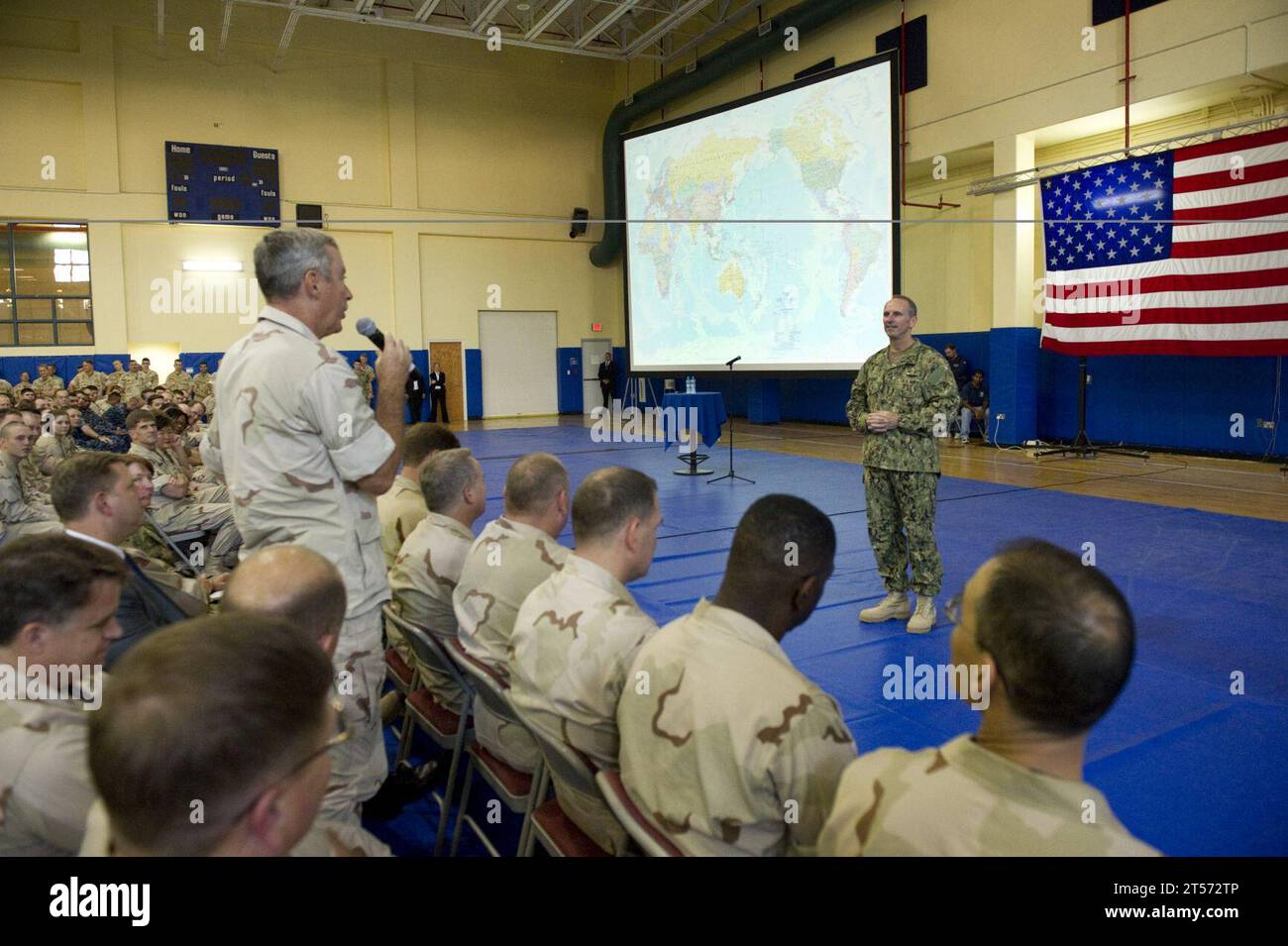 US Navy Chief Stock Photo - Alamy