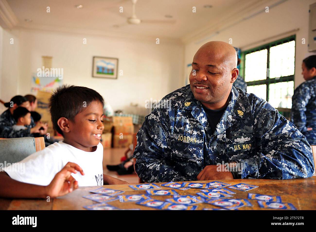 US Navy Chief Stock Photo - Alamy
