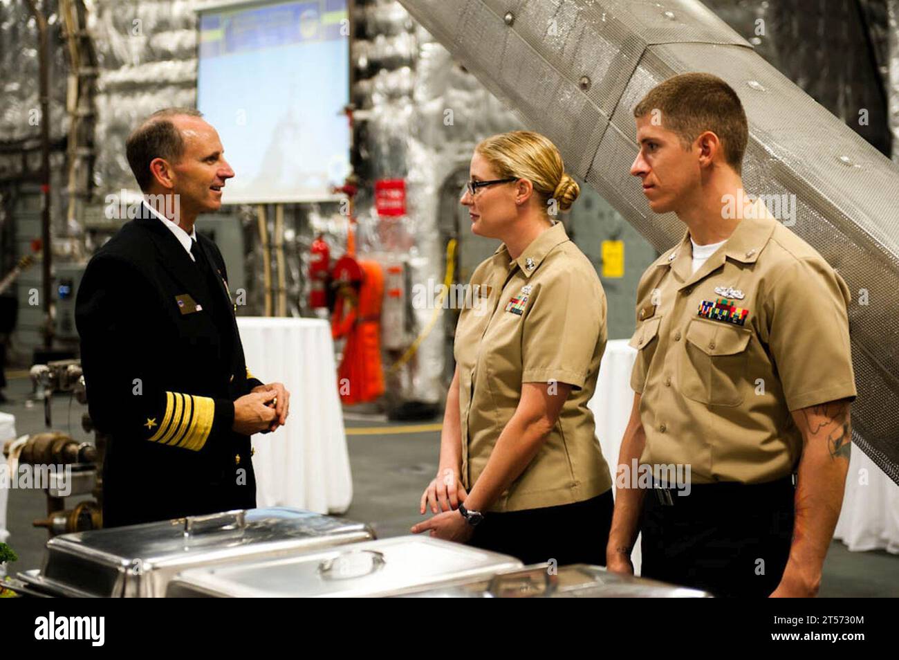 US Navy Chief Stock Photo - Alamy